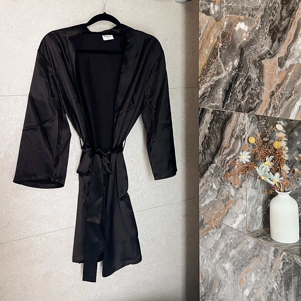 Fayre Classic Silk Robe | Affordable Pure Silk Robe Singapore